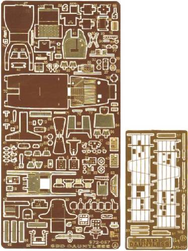 Part S72-057 SBD 3/5 Dauntless-interior Hasegawa