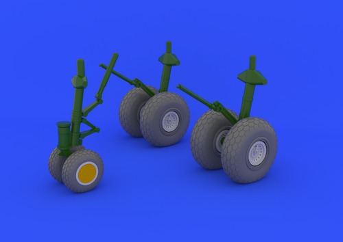 Eduard 648132 B-29 wheels Revell