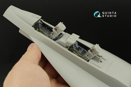 Quinta Studio QD32123 Boeing F/A-18 F Early - 3D-Printed & Coloured Interior (for Trumpeter kits)