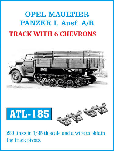 FriulModel 185 Tracks for Opel Maultier / Panzer I. Ausf. A/B