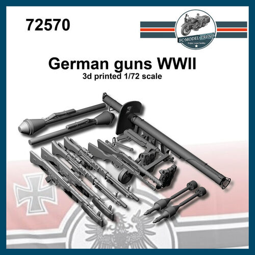 FC ModelTrend 72570 German Guns WWII