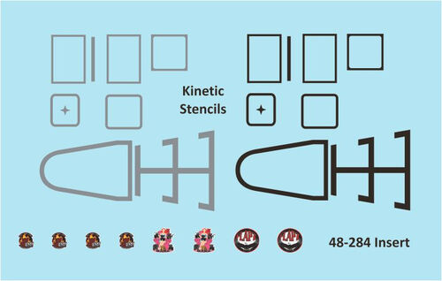 Two Bobs 48284 Lockheed Martin F-16 C - Nellis Aggressors Decals