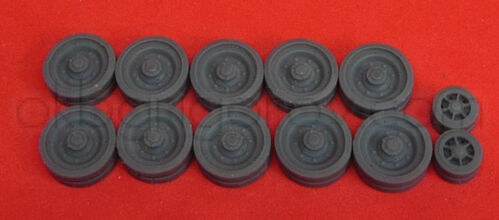 OKB Grigorov S72545 Wheels For Cromwell, Type 2, Smooth Tire And 2 Greasers