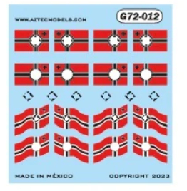 Aztec G72012 Axis Schnellboot flags
