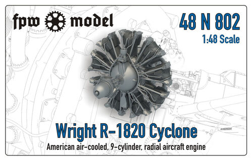 FPW Model 48N802 Wright R-1820 Cyclone