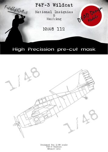 DEAD Design Models NM48112 F4F-3 Wildcat Nat. Ins