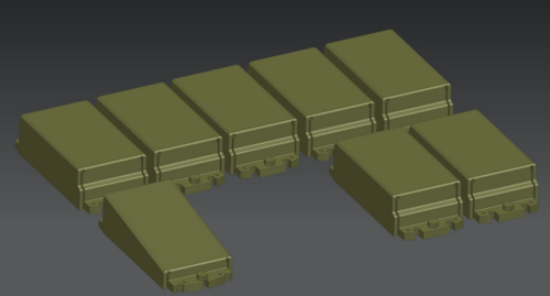 PanzerArt RE35-723 Soviet ERA-1 Reactive armor