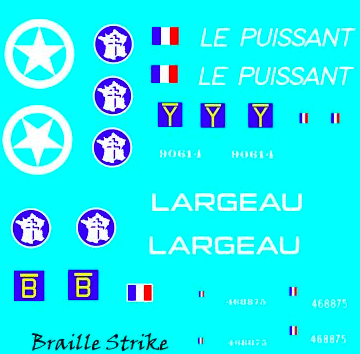 Braille Strike 35052 ARV’s Free French Forces