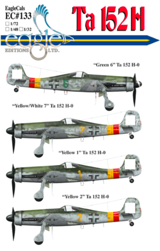 Eagle Editions D133-48 Ta 152 H