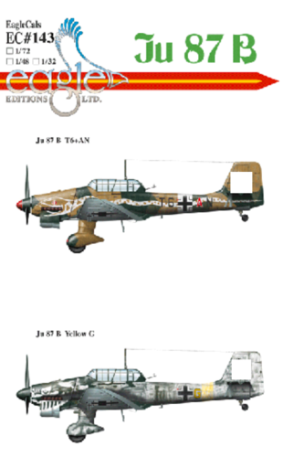 Eagle Editions D143-48 Stukas Ju 87 B