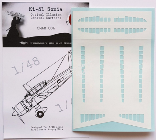 DEAD Design Models SM48004 Ki-51 Sonia Control Surfaces