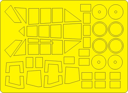 New Ware AM0436 DFS 230A, 230C BASIC kabuki masks for Special Hobby