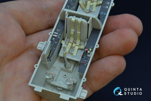 Quinta Studio QD32070 Messerschmitt Me 262 B1a / U1- 3D-Printed & Coloured Interior (for Trumepter kits)