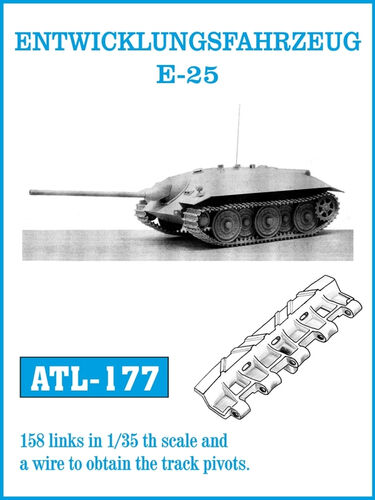 FriulModel 177 Tracks for Entwicklungsfahrzeug E-25