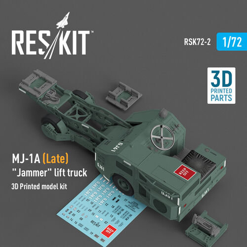 RES/KIT K72-0002 MJ-1A (Late) 'Jammer' Lift Truck (3D Printed Model Kit)