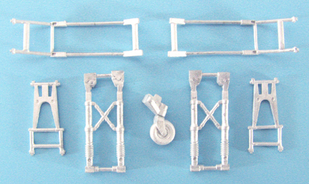 Scale Aircraft Conversions 72033 Heinkel He-111 H / P / Z - Landing Gear (designed to be used with Hasegawa kits)