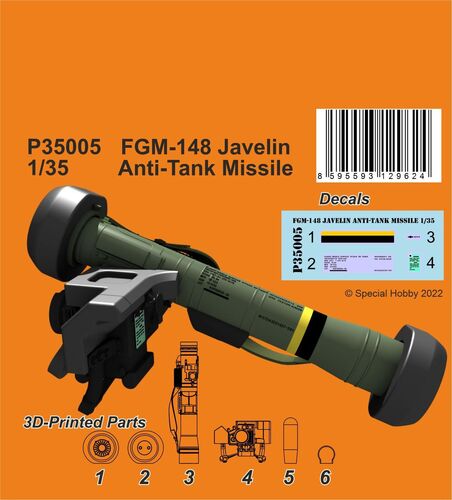 CMK P35005 FGM-148 Javelin Anti-Tank Missile