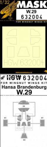 HGW Models 632004 Hansa Brandenburg W.29