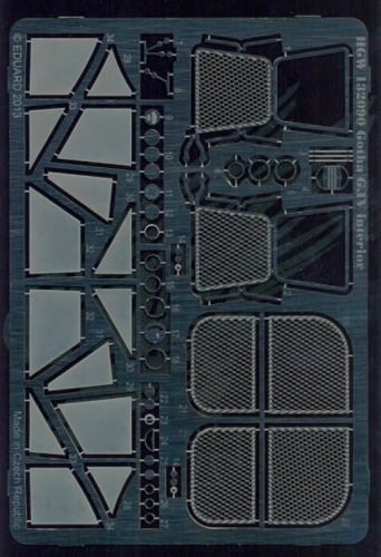 HGW Models 132090 Gotha G.IV - Interior
