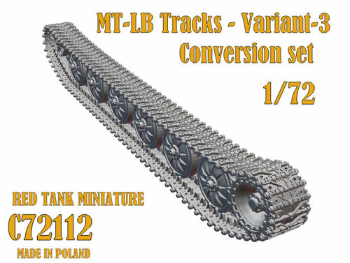 RED TANK MINIATURE 72112 MT-LB Tracks – Variant 3 (Conversion set)