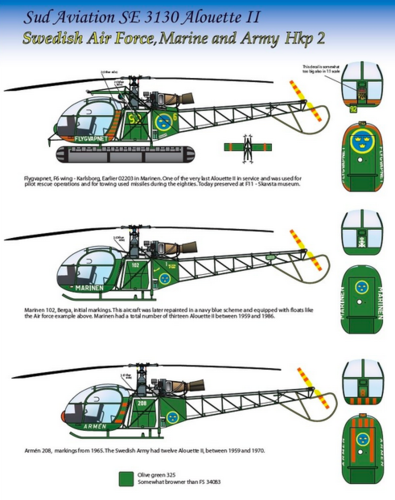 Maestro Models D4810 Alouette II Hkp 2