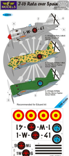 LF Models C4806 I-16 over Spain