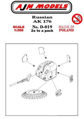 AJM Models D-019 Russian AK-176