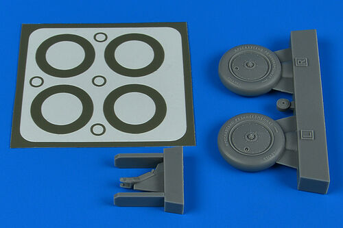 Aires 4799 I-153 wheels & paint masks ICM / HASEGAWA
