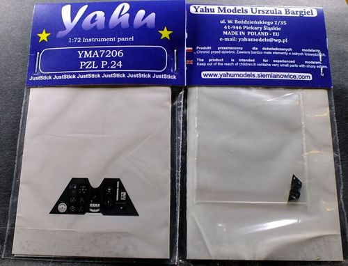 Yahu Models A7206 PZL P.24 Azur