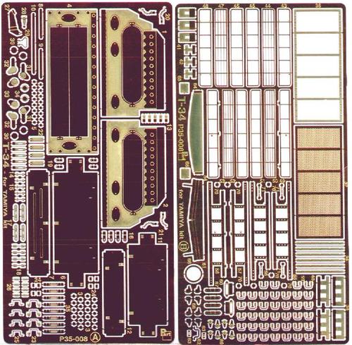 Part P35-008 T-34/76 Tamiya