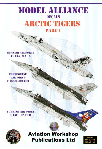 Model Alliance 72163 Arctic Tigers - NATO Tiger Meet 2007 (3 schemes)