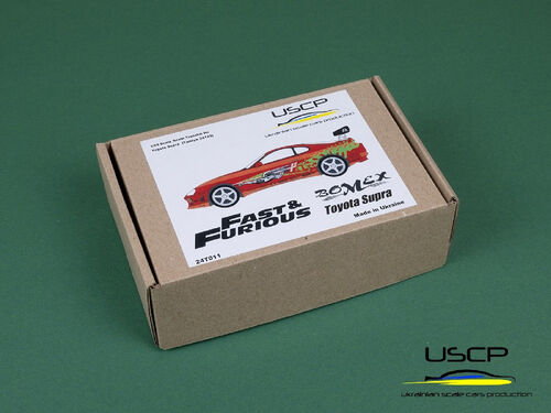 Ukrainian Scale Cars Production (USCP) 24T011 Toyota Supra Fast And Furious (TransKIT For Tamiya