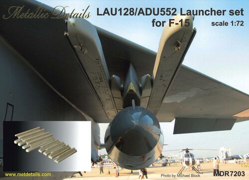 Metallic Details MDR7203 LAU-128/ADU-552 Launcher set for McDonnell F-15 Eagle