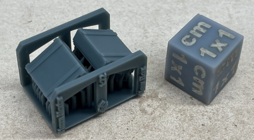 EMP3D 72040551 Skrzynie na pociski do moździerza 81mm - gładkie - 2 sztuki