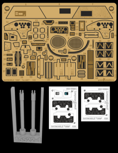 Green Strawberry 15522 Batmobile "1989"