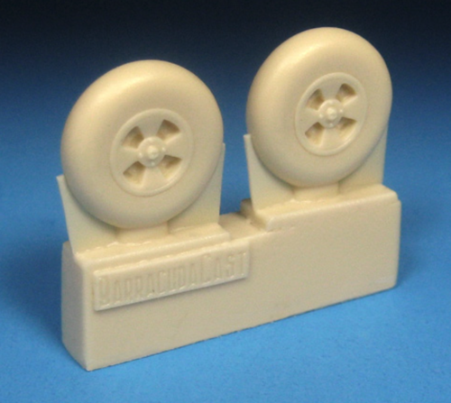 Barracuda Studios R72443 DH Hornet Mainwheels w/Smooth Tyres