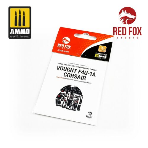 Red Fox Studio QS-32038 Vought F4U-1A Corsair (for Tamiya kit)