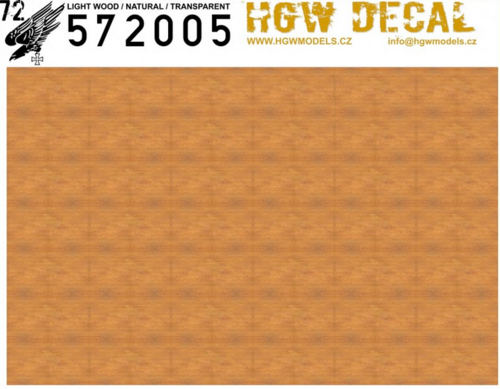 HGW Models 572005 Light Wood
