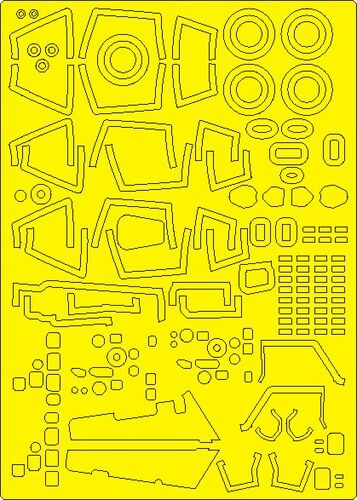 New Ware AM0933 Su-27 Flanker B EXPERT kabuki masks for G.W.H