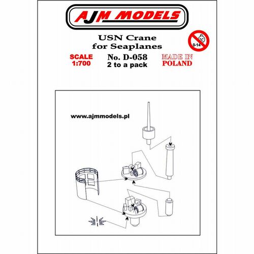 AJM Models D-058 USN Crane for Seaplanes