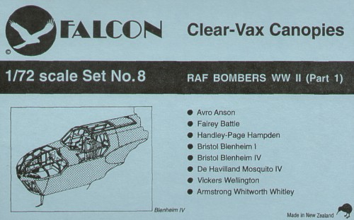 Falcon Model V0872 RAF Bombers WWII Part 1