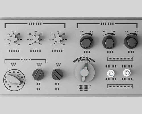 Anyz Model Accessories 088 Cockpit Labels And Stencils (Black) (Scale Independent)
