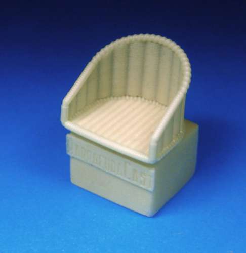 Barracuda Studios R32233 British WWI Wicker Seat - No Belts