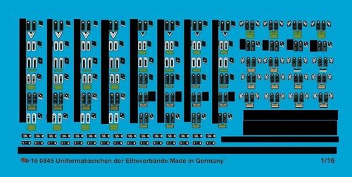 Peddinghaus-Decals 0845 Waffen SS Insignia And Uniform Details