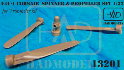 HAD Models 13201 F-4U1 Corsair spinner and propeller