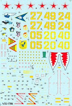 Hi-Decal Line 48011 Su-17M4 Fitter K