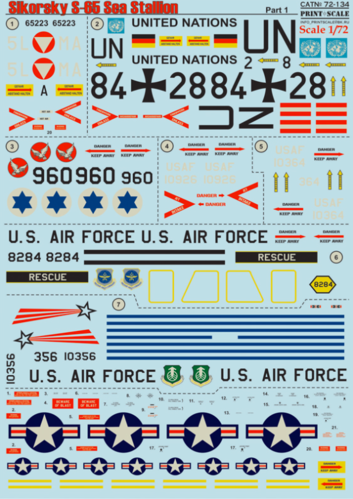 Print Scale 72-134 Sikorsky S-65 Sea Stallion Part 1