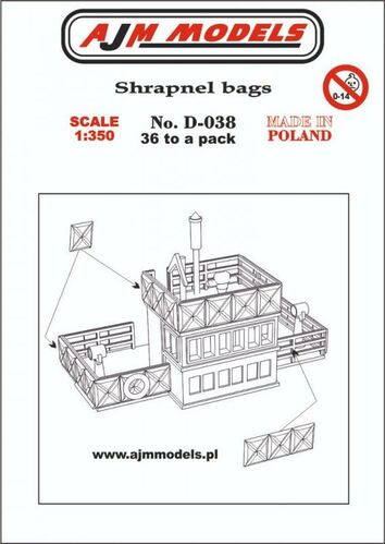 AJM Models D-038 Shrapnel bags