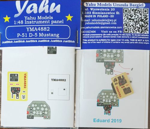 Yahu Models A4882 P-51 D-5 (Eduard)