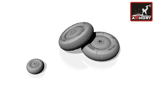 Armory Models Group AW72003 Yakovlev Yak-1 wheels